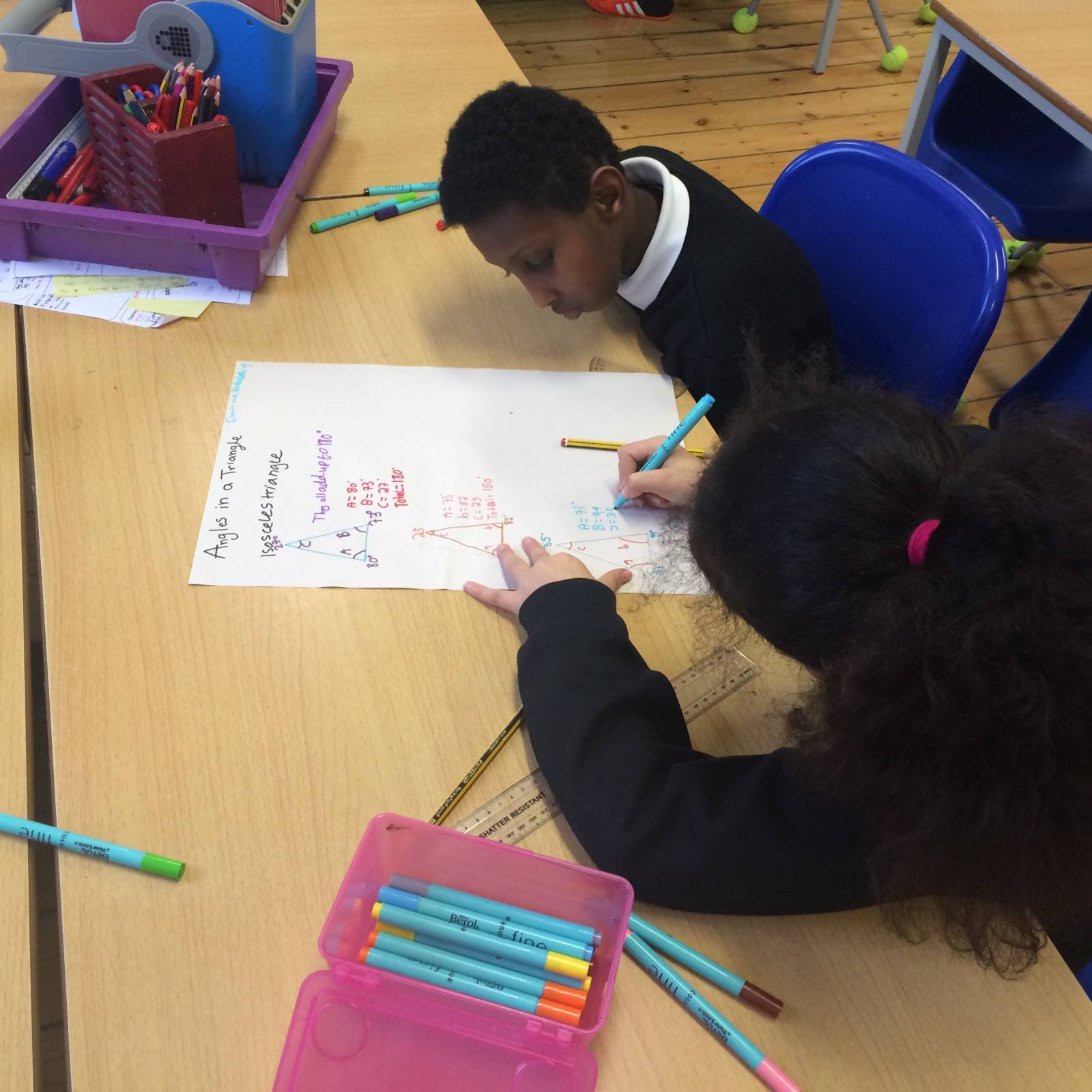 Maths Investigation- Angles in a Triangle! - Primrose Hill Primary School
